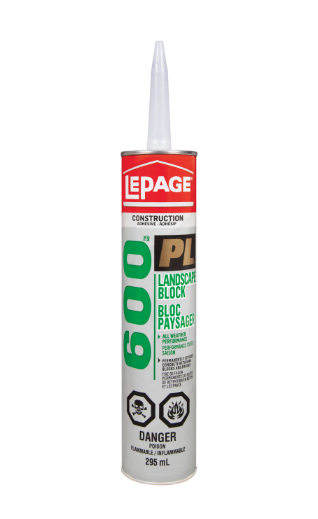 Groupe Richer | PL 600 Landscape Block adhesive