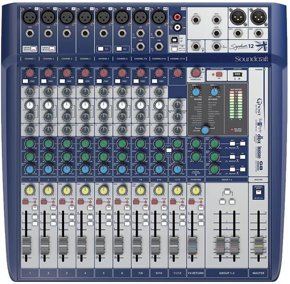 CMVictor - Console Soundcraft Signature 12