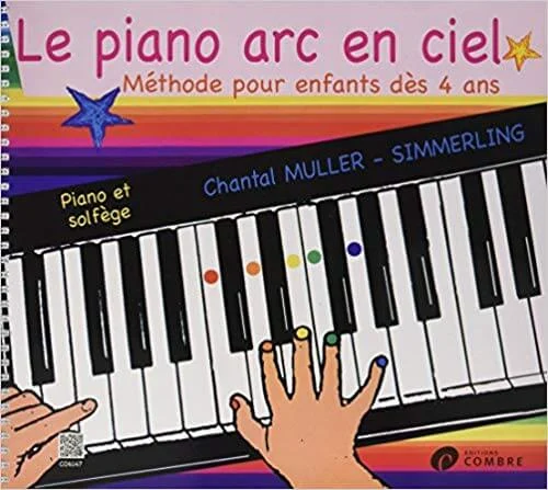 CMVictor - Le Piano Arc-En-Ciel - Méthode pour Enfant dès 4 ans