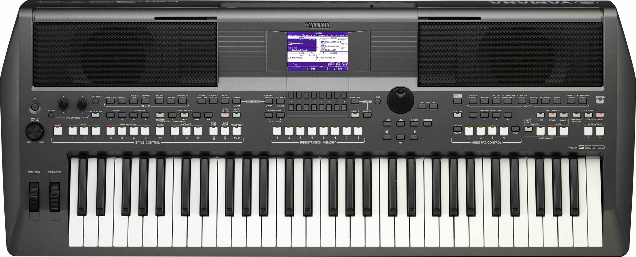 CMVictor - Clavier Yamaha PSR-S670