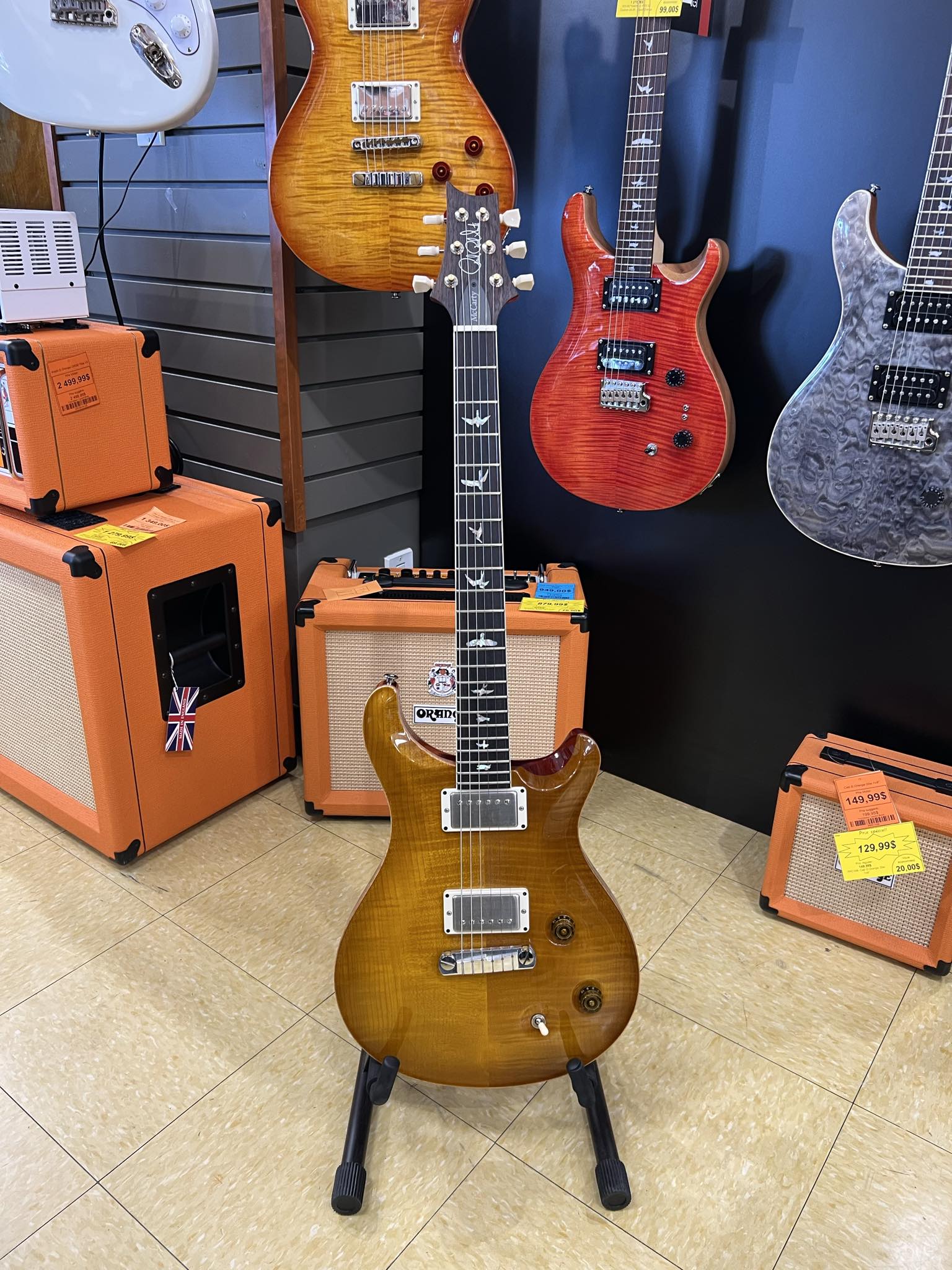 CMVictor - G. PRS Core McCarty - McCarty Sunburst Usagé